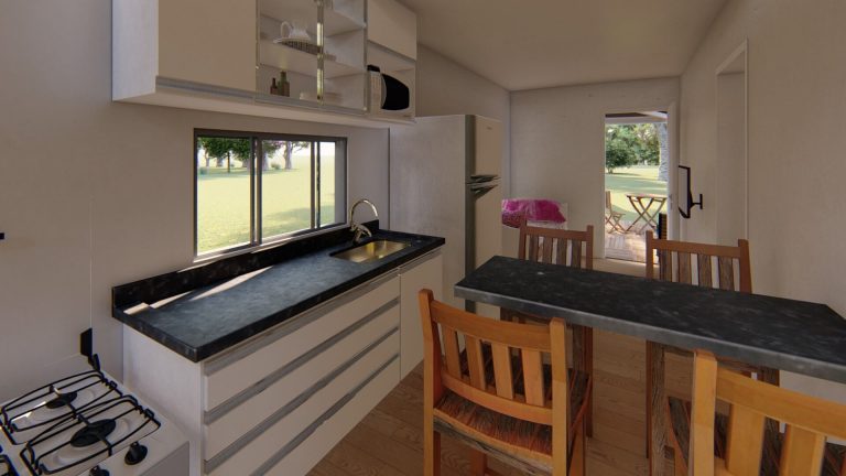 Container Kitnet - Locares Casa Container e Projetos Customizados