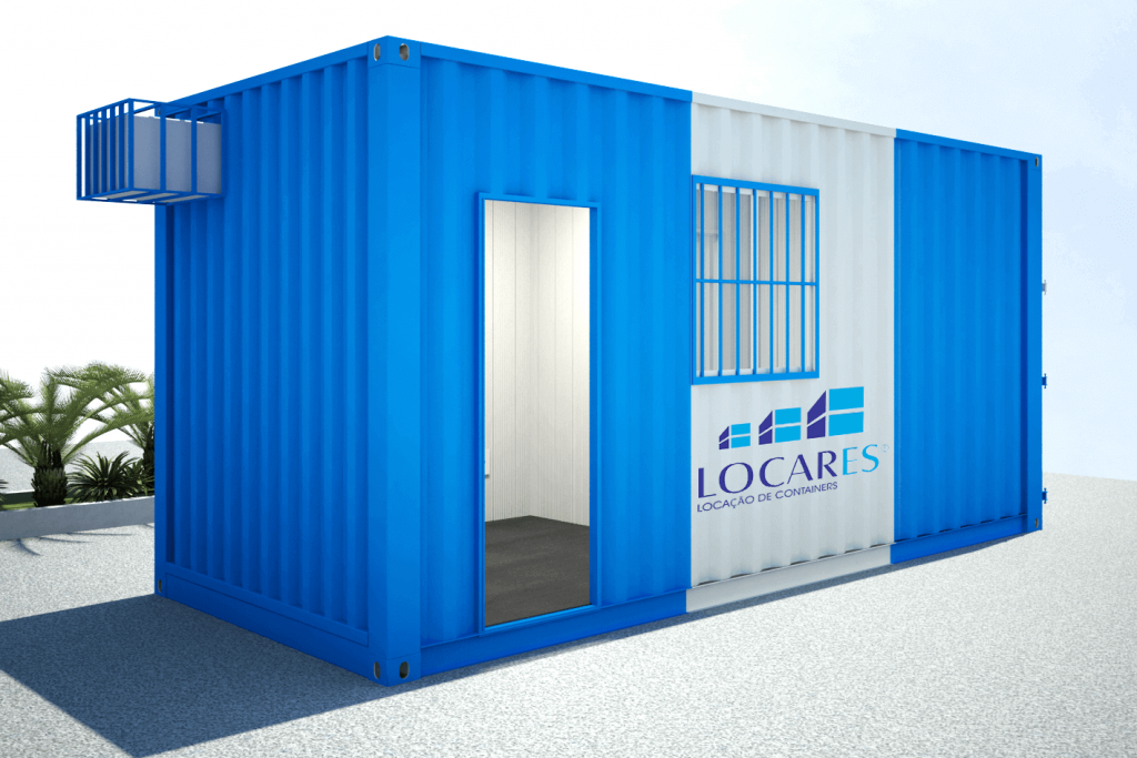 Container Escritório - Locares Casa Container e Projetos Customizados