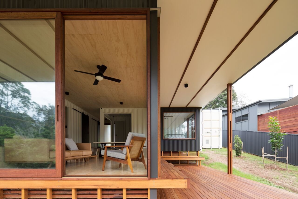 Casa Container Ecológica na Austrália