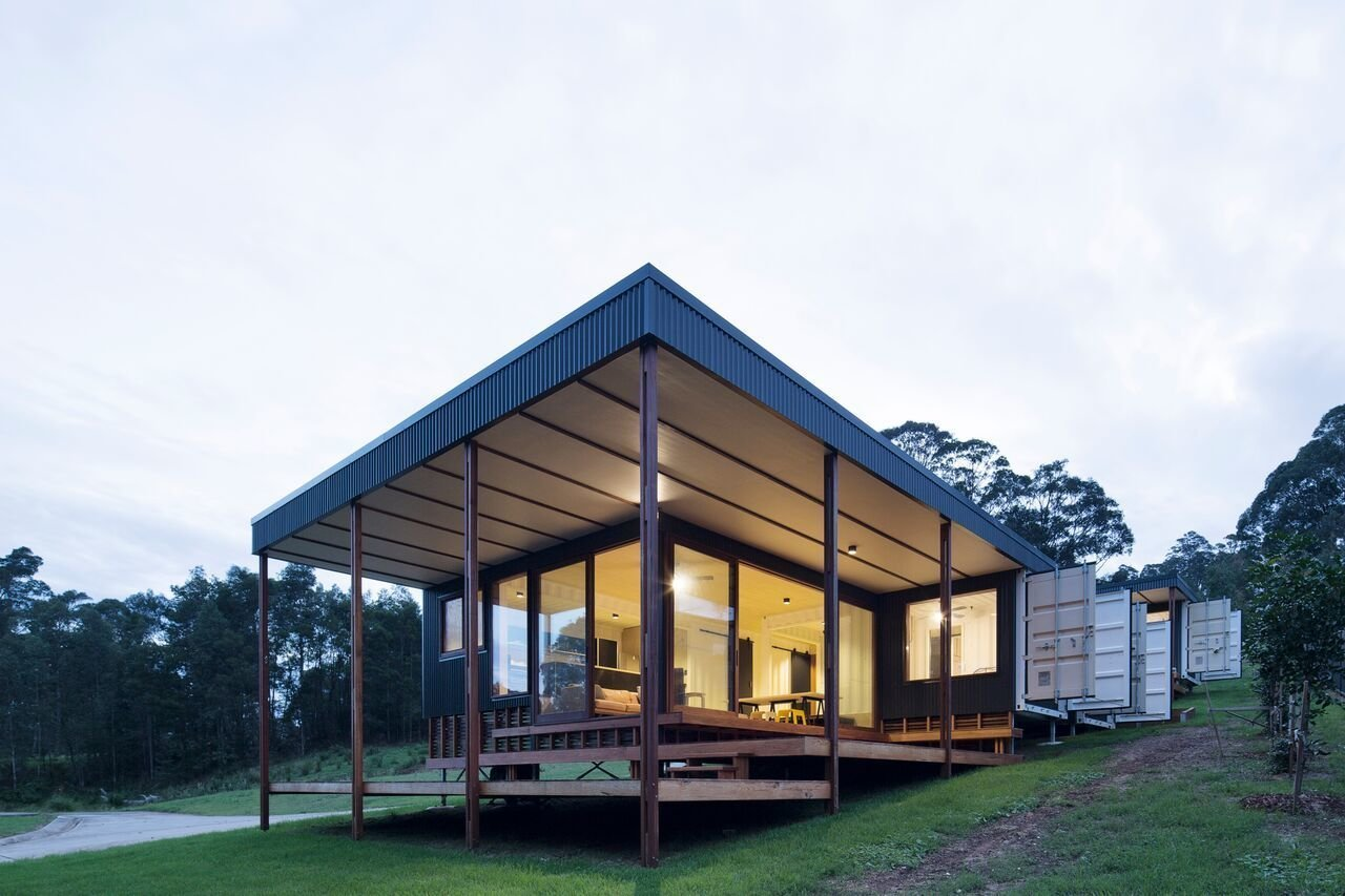 Casa Container Ecológica na Austrália